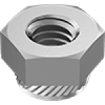 95185A660 | Metric Steel Press-Fit Nuts for Sheet Metal | LILY Bearing