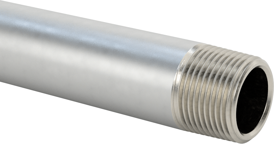 68045K664 | Thick-Wall Stainless Steel Threaded Pipe Nipples and Pipe ...